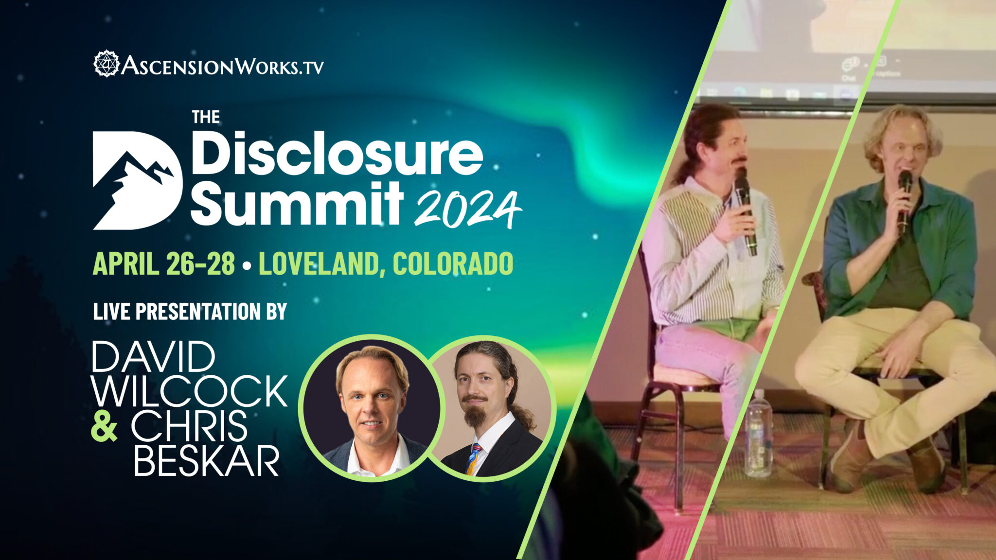 David Wilcock And Chris Beskar Disclosure Summit Ascension Works Tv